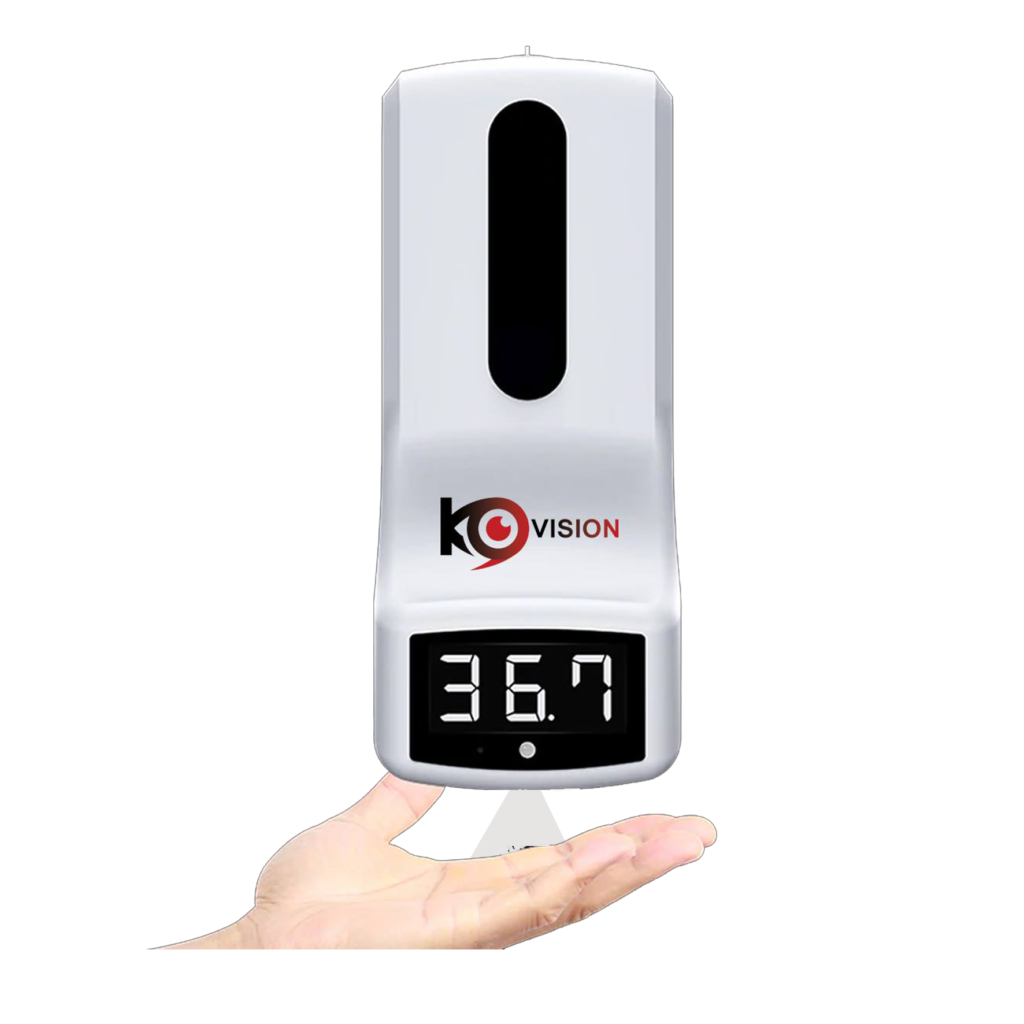 Thermometer with Hand Soap Dispenser, Non-Contact Temperature ...