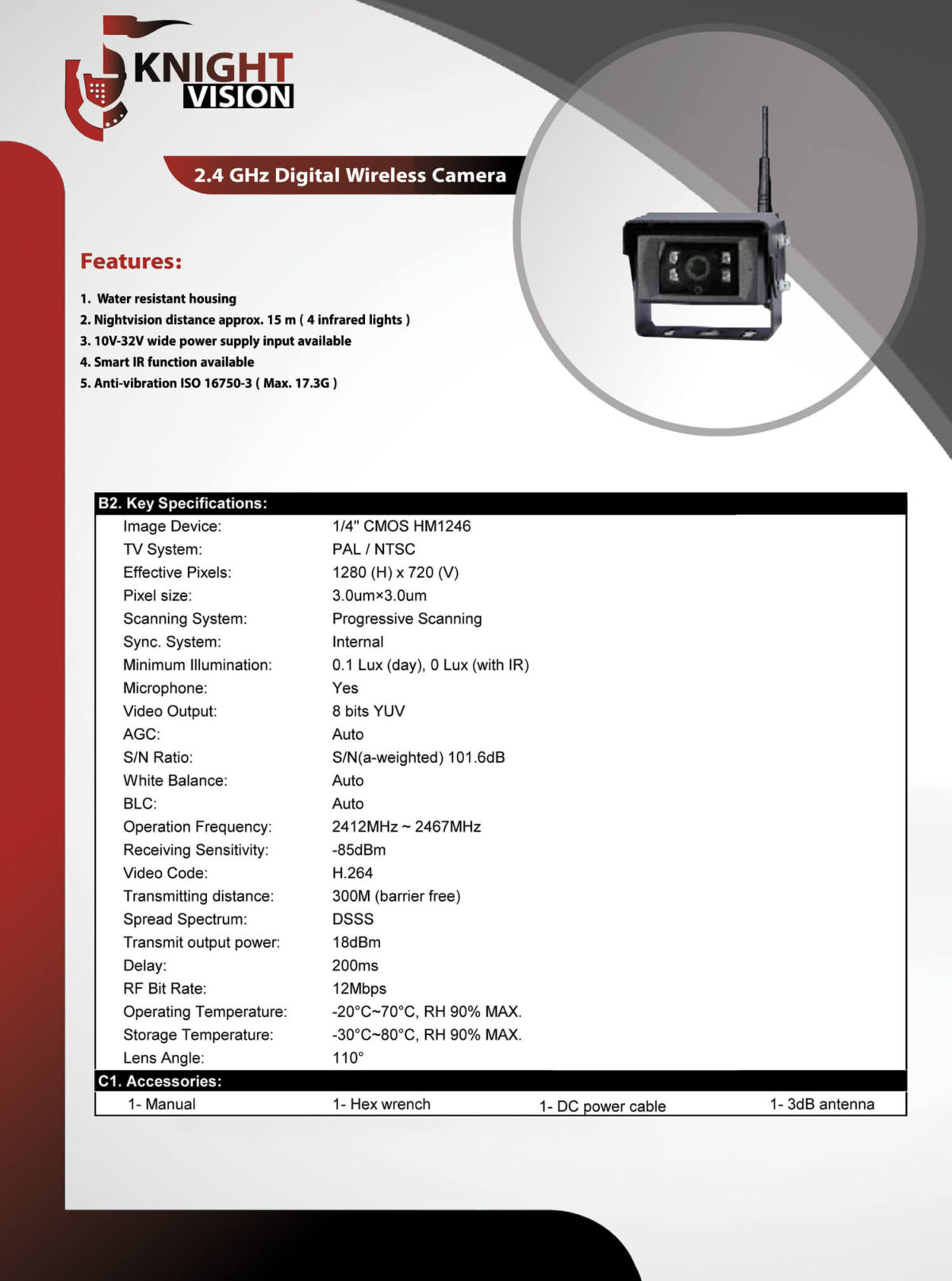 Knight Vision Digital Wireless Camera – Knight Vision Wireless Cameras ...